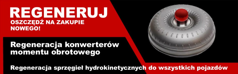 Regeneracja sprzęgieł hydrokinetycznych konwerterów