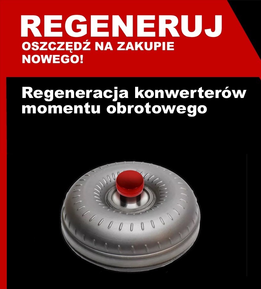 Regeneracja sprzęgieł hydrokinetycznych konwerterów